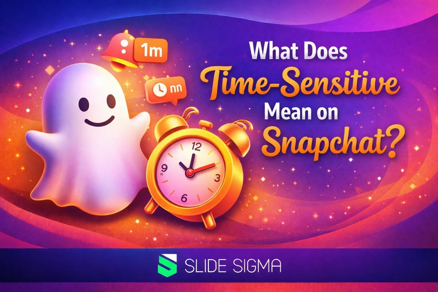 what does time sensitive mean on snapchat